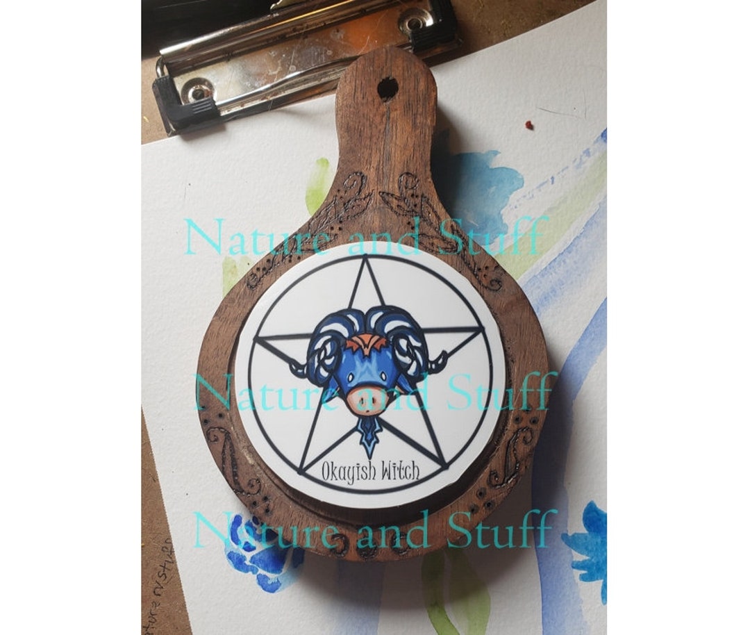 Witch Sticker, Okayish Witch, Decal. - Etsy