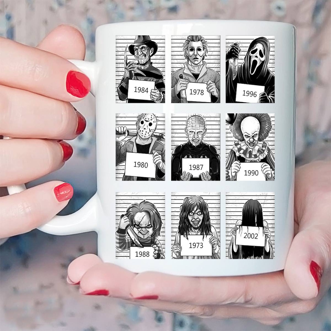 Horror Mug, Horror Movie Mug, Horror Movie Mugs, Horror Mugs, Scary Mug ...
