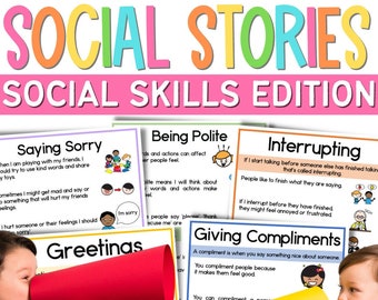 Behaviour Social Stories for Autism, Special Education, Early ...