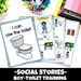 Toilet Potty Training Social Skills Stories and Adapted Books With ...