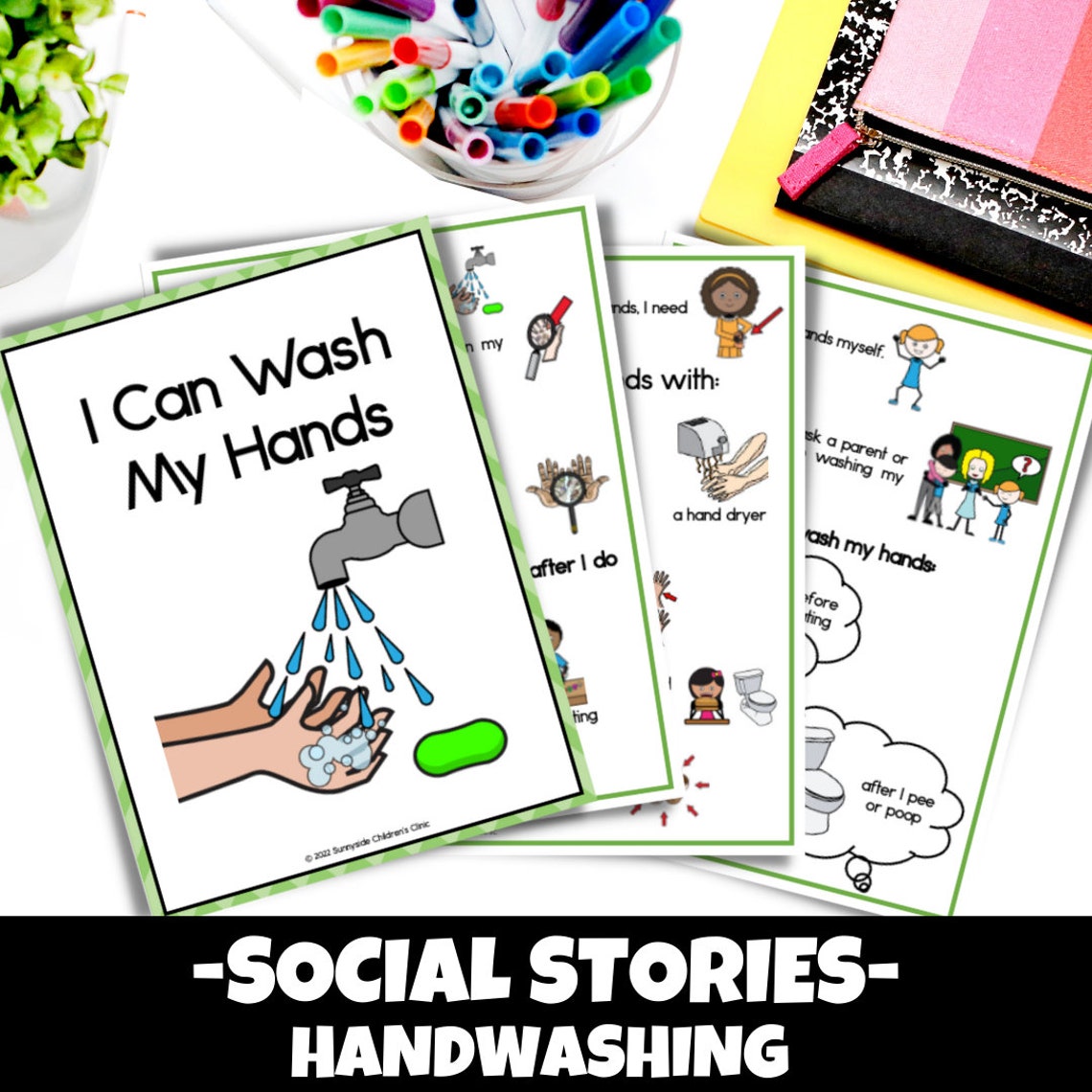 Toilet Potty Training Social Skills Stories and Adapted Books With ...