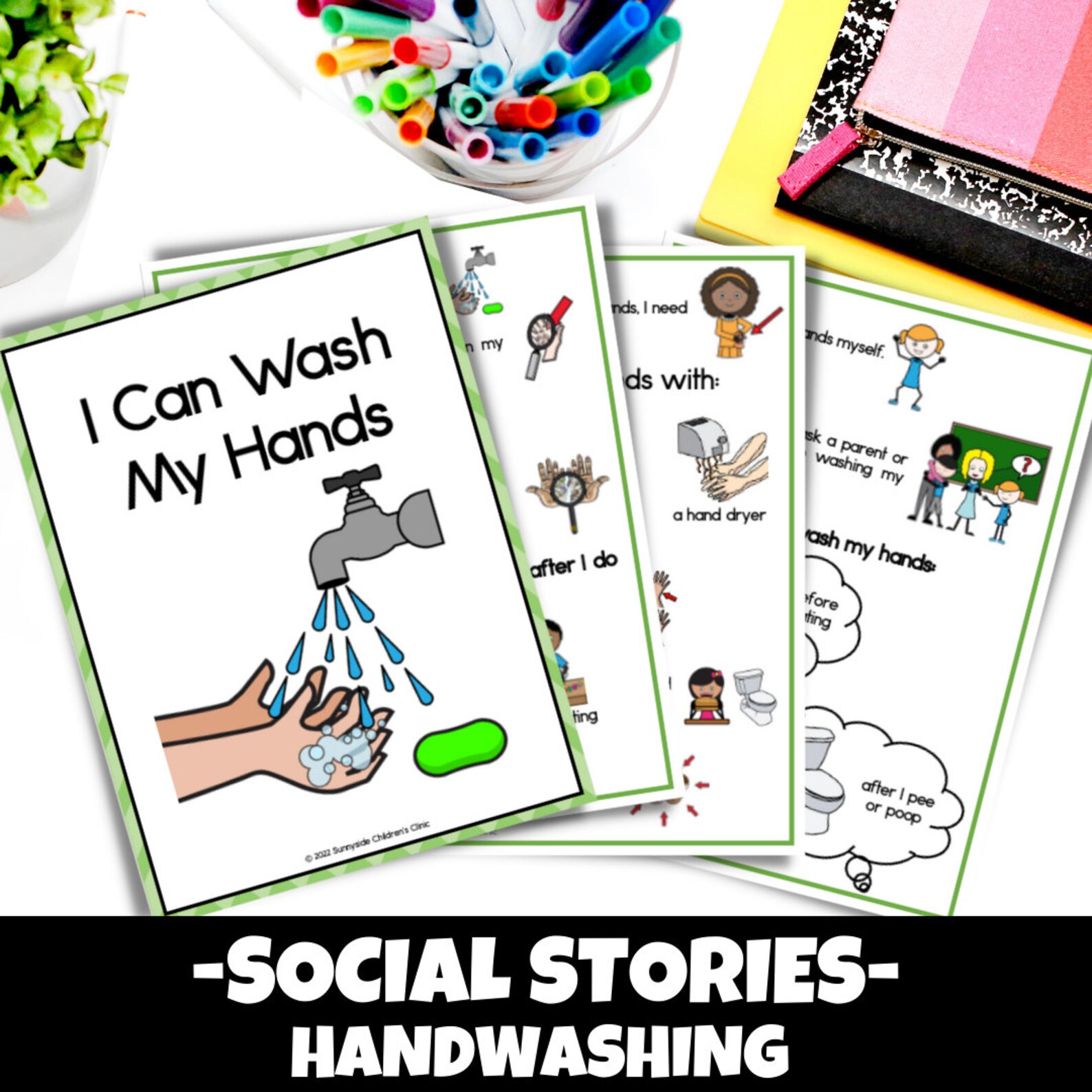 Toilet Potty Training Social Skills Stories and Adapted Books With ...