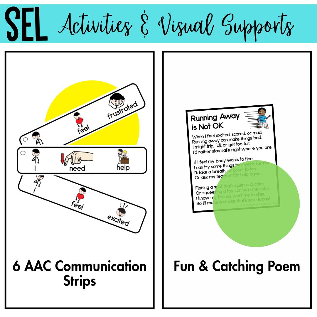 Running Away Social Story | Elopement Behavior SEL Activity | Autism ...