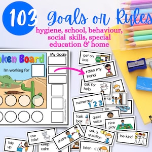 Token Board Reward Chart for Kids Dinosaur First Then Schedule ...