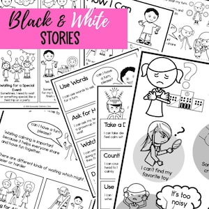 Calm Down Social Story Pack With Activities Behavior Management ...