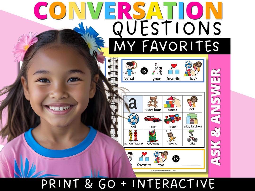 Simple Conversation Questions AAC Visuals | Ask & Answer | WH Questions ...