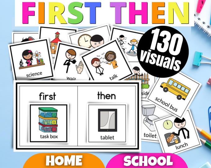 Visual Schedule - ABA, Autism - Etsy