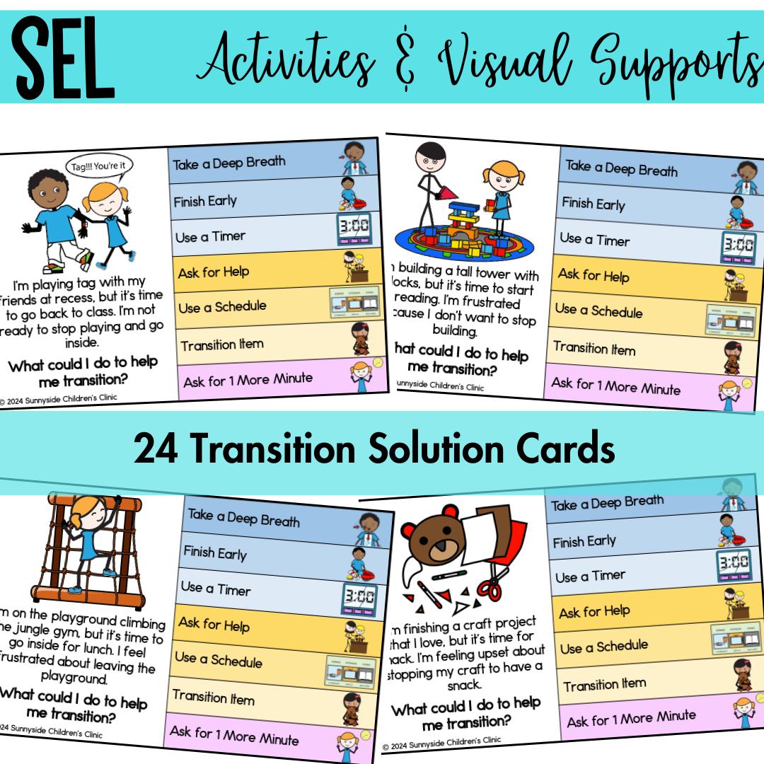 Transitions Social Story Pack | Visual Supports, Autism, Special ...