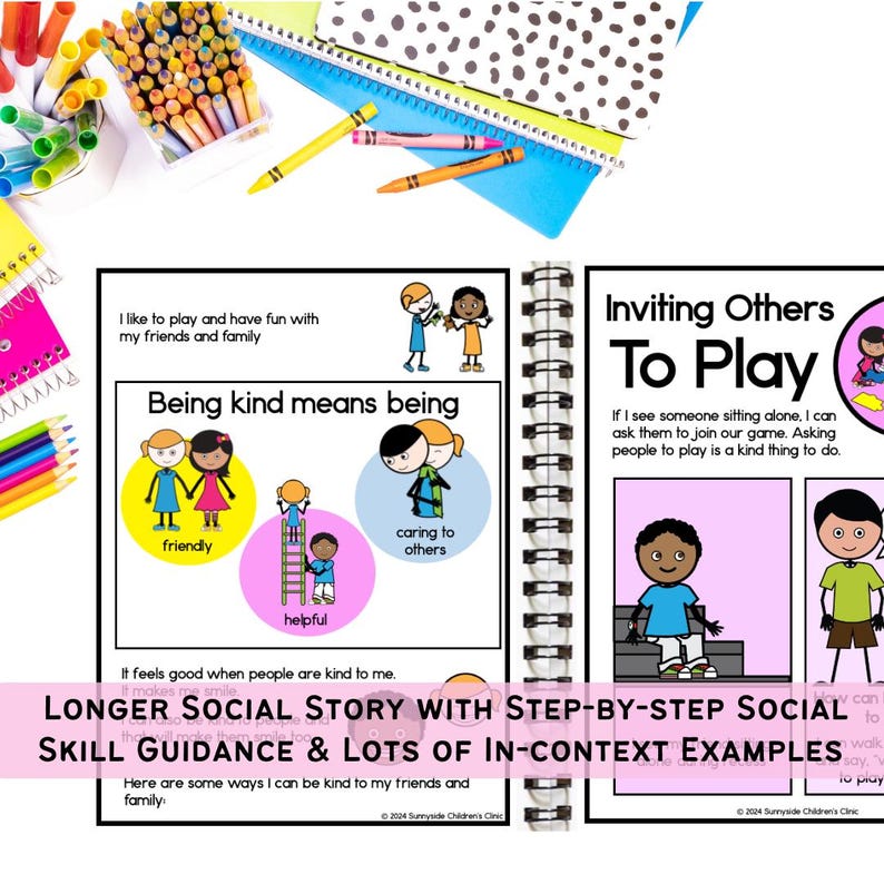 Kindness Social Skills Story Pack Being a Good Friend Friendship ...