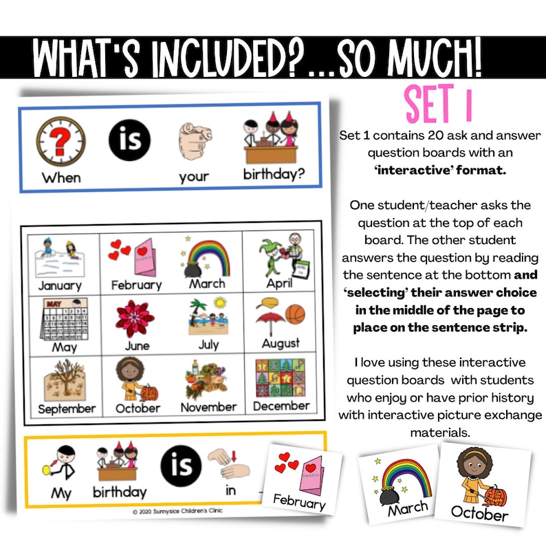 Conversation Questions | WH Questions | Turn Taking, Visual Supports ...