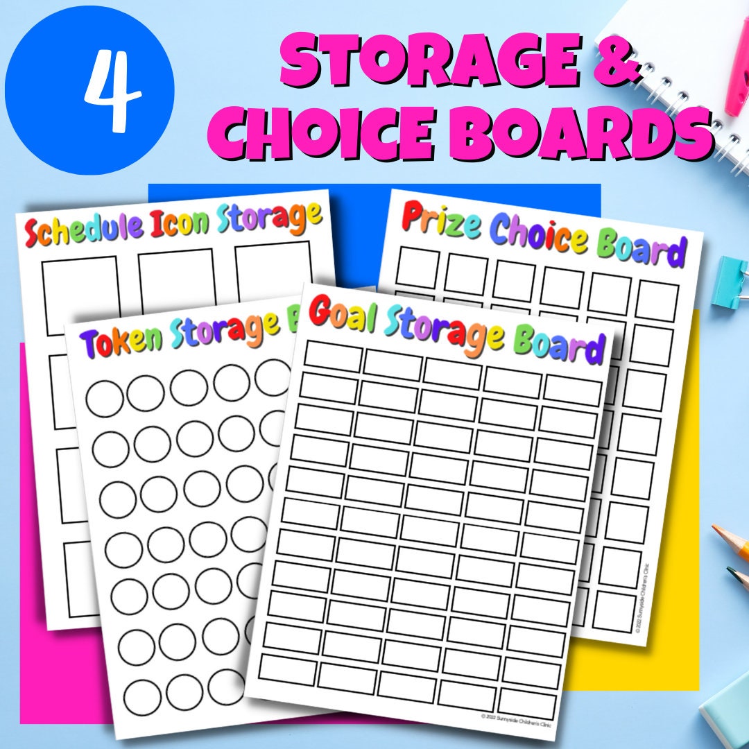 Token Board With First Then Schedule | Building Blocks | Autism ...