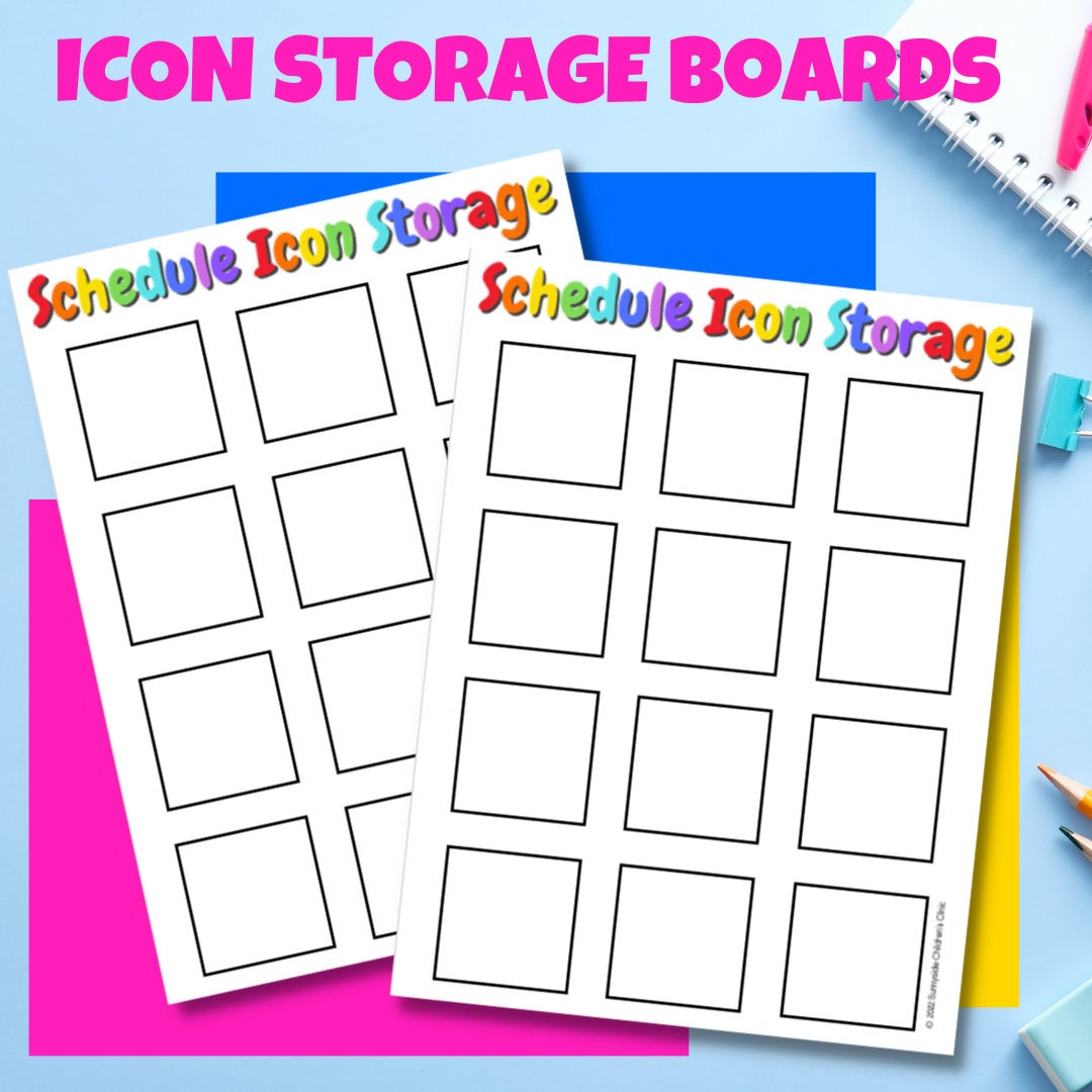 First Then Visual Schedule & Token Board – ABA, Autism, Special ...