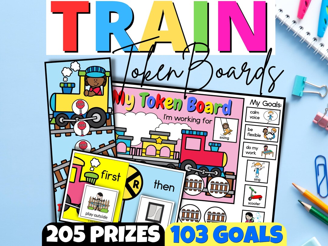 Token Board Reward Chart | Train First Then Schedule | Behavior ...