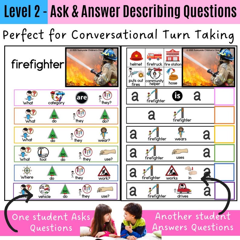 WH Questions Describing & Categorizing | Speech Therapy Activities ...