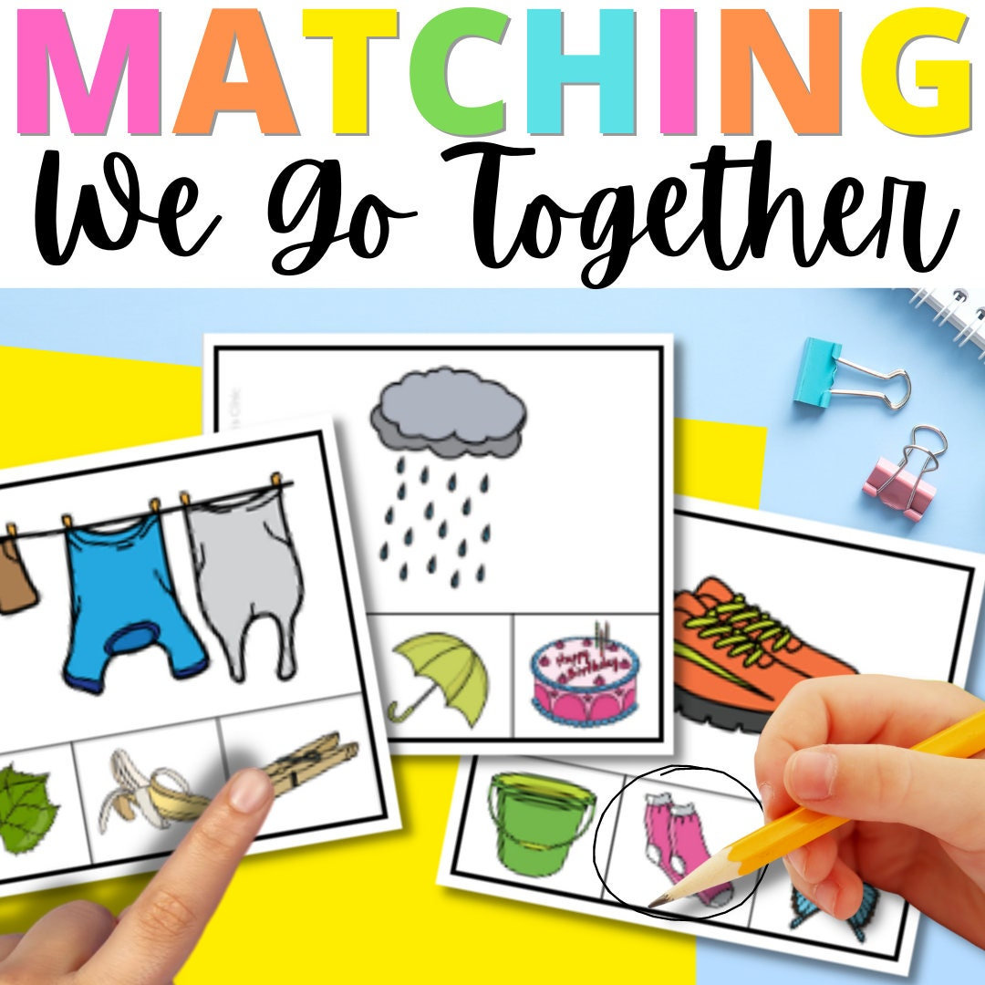 Matching Activity Identical & Non-identical for Special Education ...