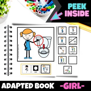 Toilet Potty Training Social Skills Stories and Adapted Books With ...