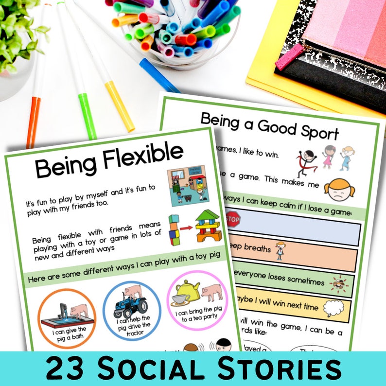 23 Social Stories for Conversation, Friendship, Behavior & Social ...