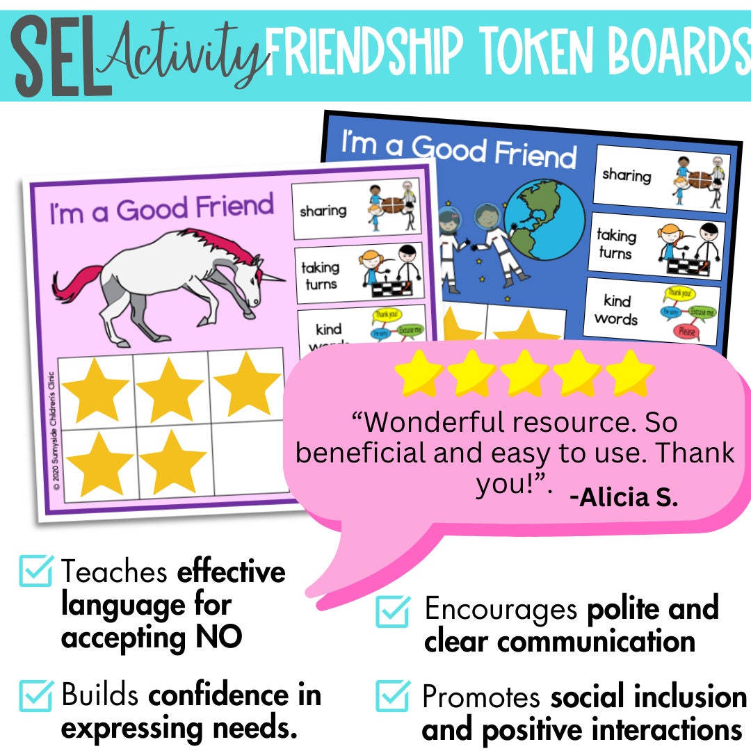 Being a Good Friend Social Story With SEL Activities | Autism, Special ...
