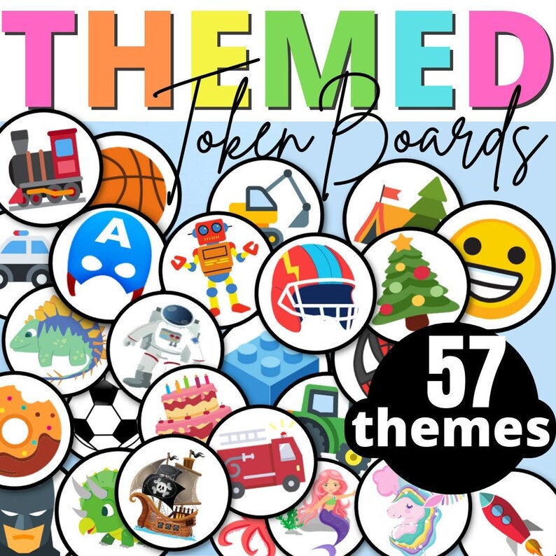 Token Board Reward Chart With First Then Schedule Board Special ...