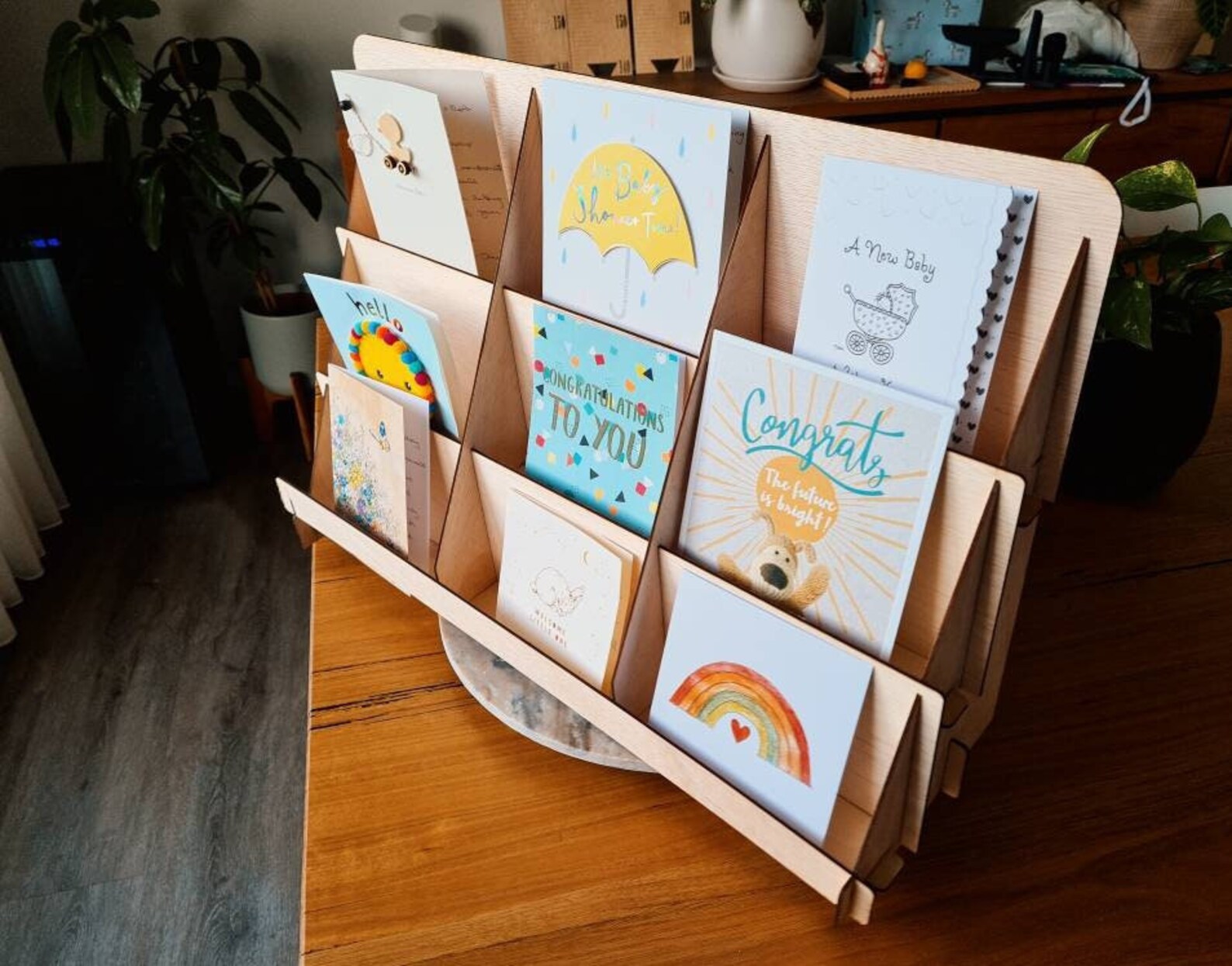 Extra Large Stand Countertop Display Card Display Notepad - Etsy