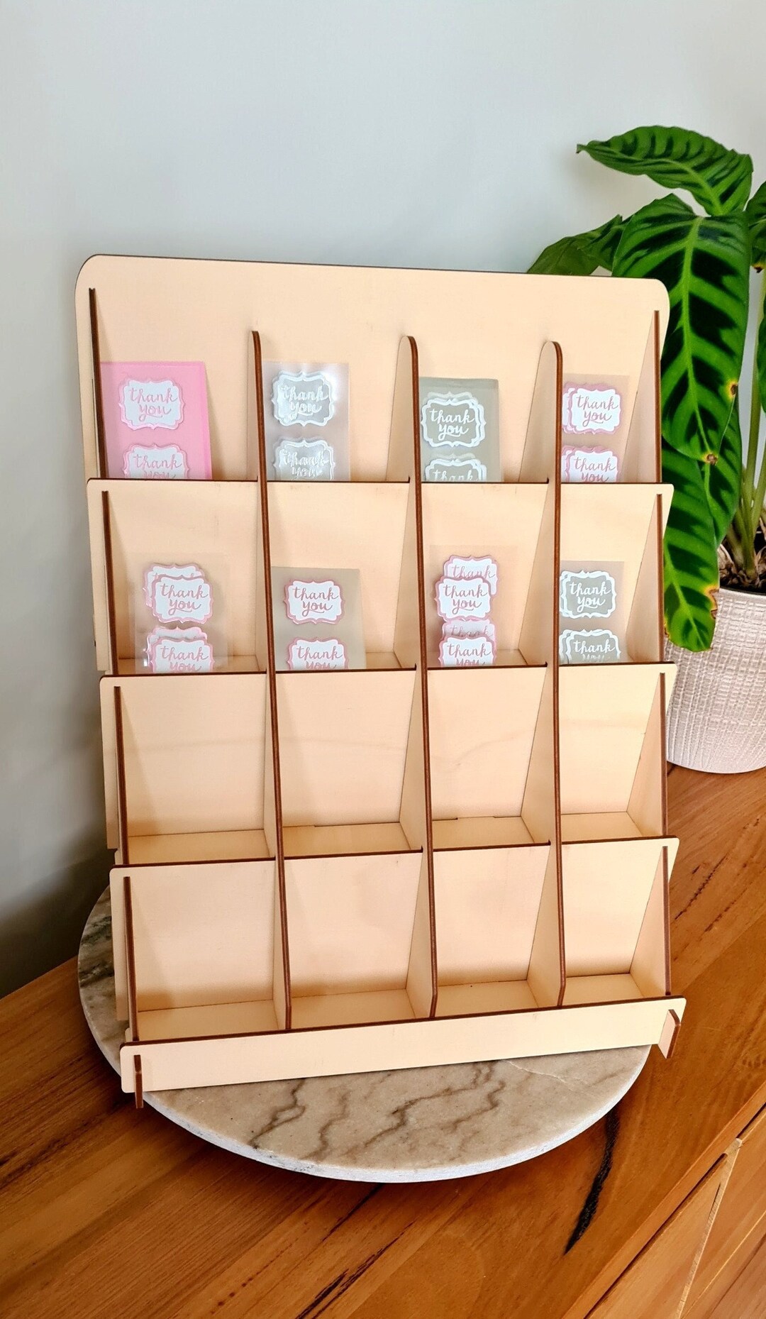 Sticker Stand 16 Pocket Stand Sticker Display Table Sticker Display ...