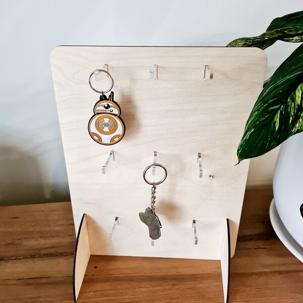 Keychain Display Stand - Etsy
