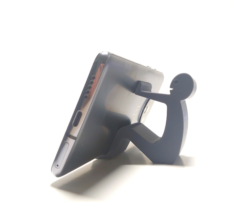 Desk Phone Stand Holder Pushing Person Fun Cell Phone Stand - Etsy UK