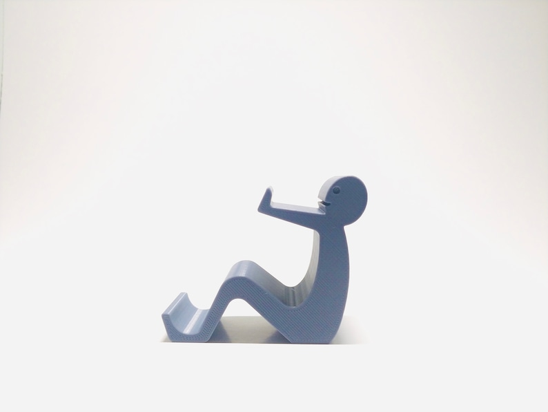 Desk Phone Stand Holder Pushing Person Fun Cell Phone Stand - Etsy UK