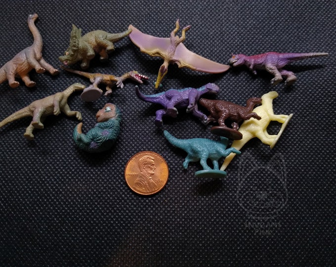 Set of Micro Dinosaurs From Disney's Dinosaur 2000 - Etsy