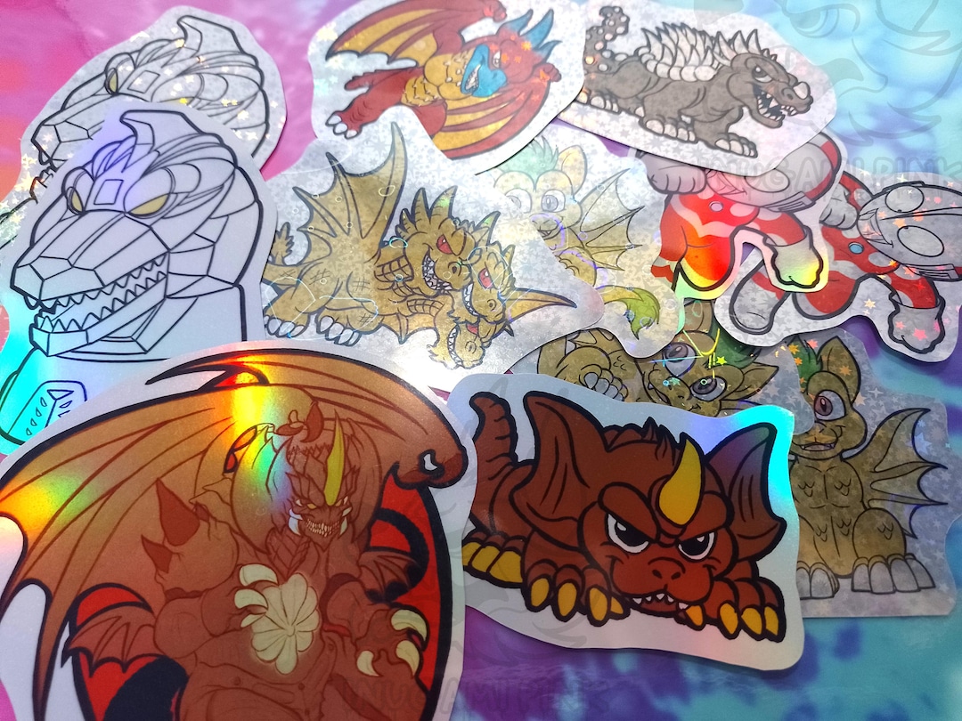 Vol. 2 Kaiju Monster Island Toku Stickers - Etsy