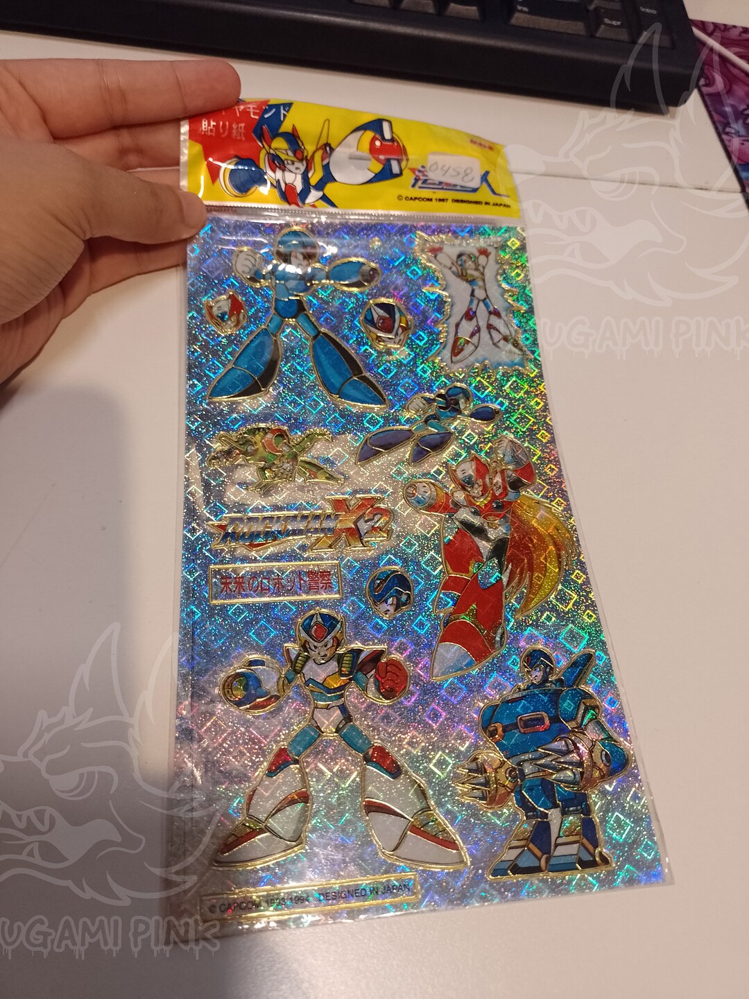 Vintage Mega Man X Holo Stickers From the 90s - Etsy