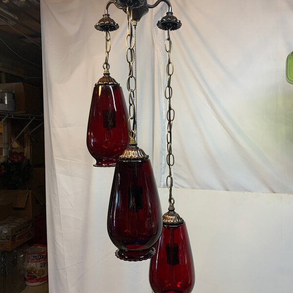 Red Chandelier Shades - Etsy