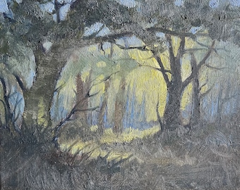 Fishing Boat Deal I Original Oil on Canvas Painting by Vernon Lintern ...