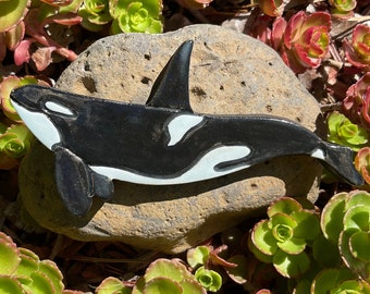 Mosaic Whale Orca - Etsy