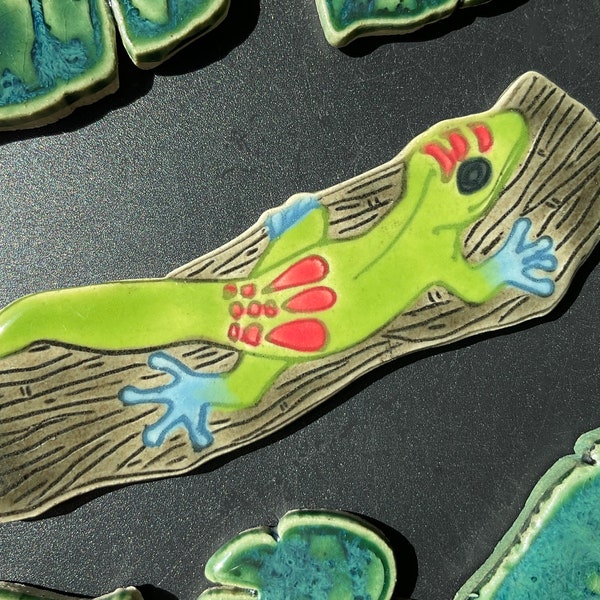 Ceramic Gecko - Etsy