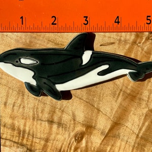 Handmade Ceramic Orca Whale Mosaic Tile: Three Original Nautical ...