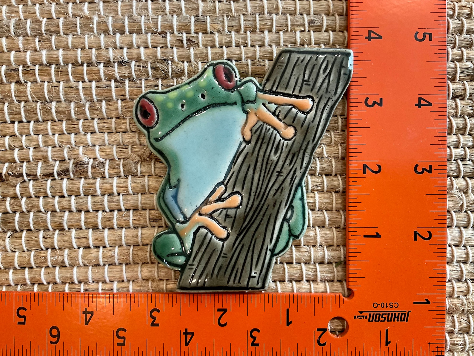 Ceramic Tree Frog Mosaic Tile Handmade Tropical Jungle - Etsy