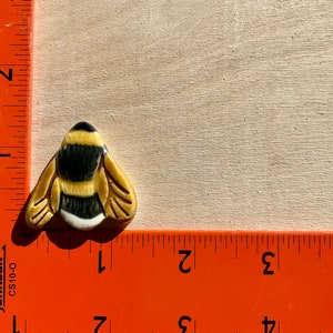 Handmade Ceramic Bumblebee Mosaic Tile: Original Design Garden Insect ...