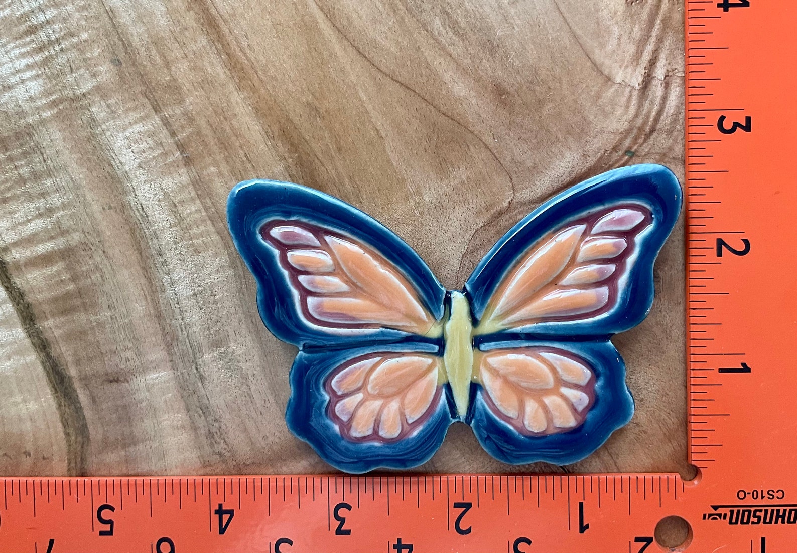 Ceramic Butterfly Mosaic Tile Handmade Glazed Bug Insect - Etsy