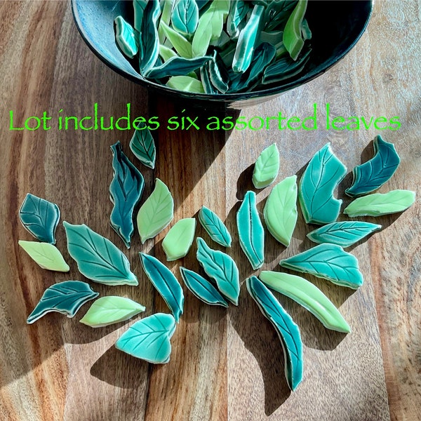 Leaf Tiles - Etsy