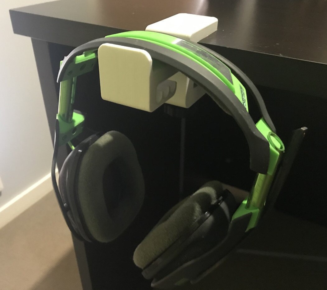 Headset Desk Clip 3D Printed - Etsy Australia