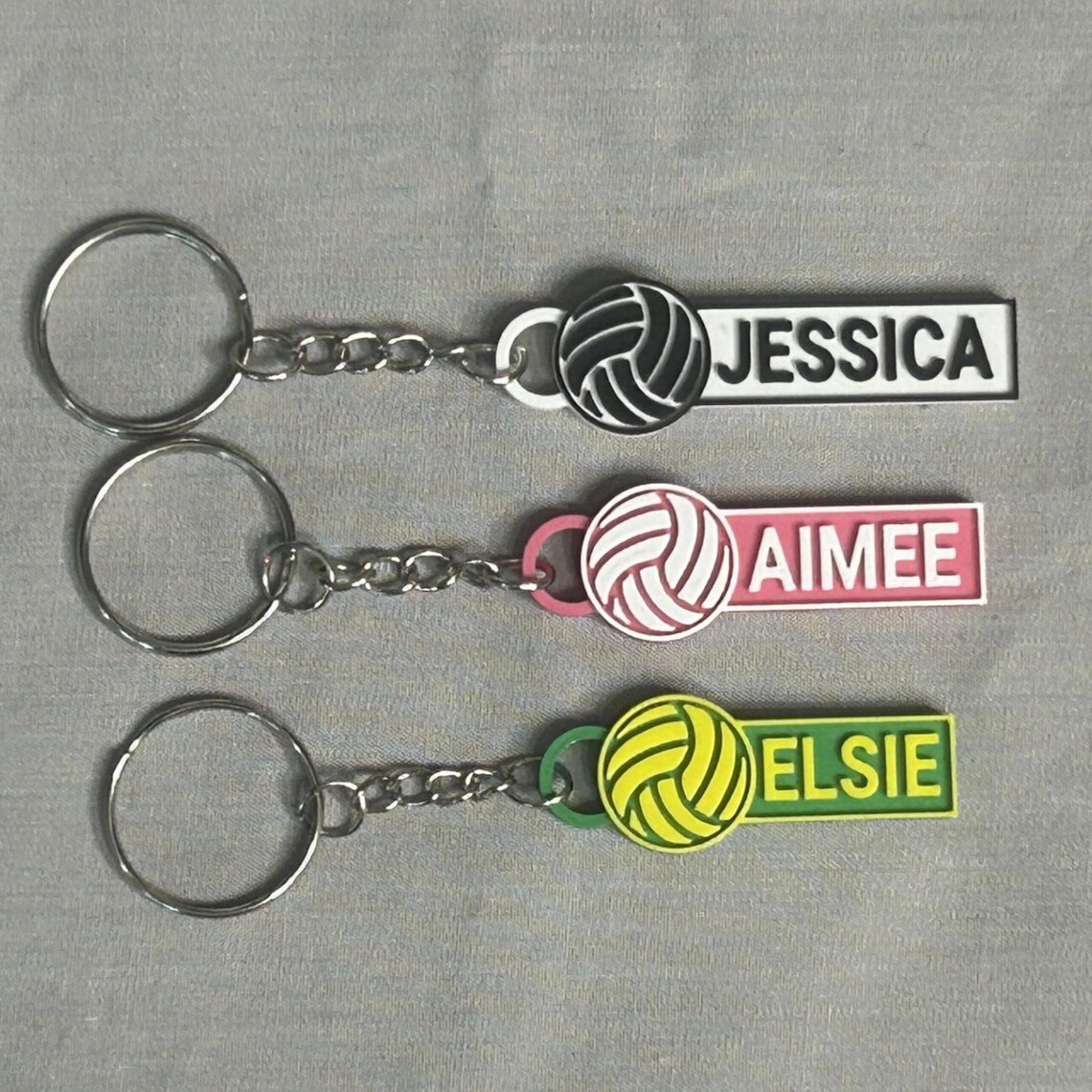 Personalised Netball Key Ring - 3D Printed - Etsy UK