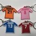 Personalised Jersey Key Ring - 3D Printed - Etsy