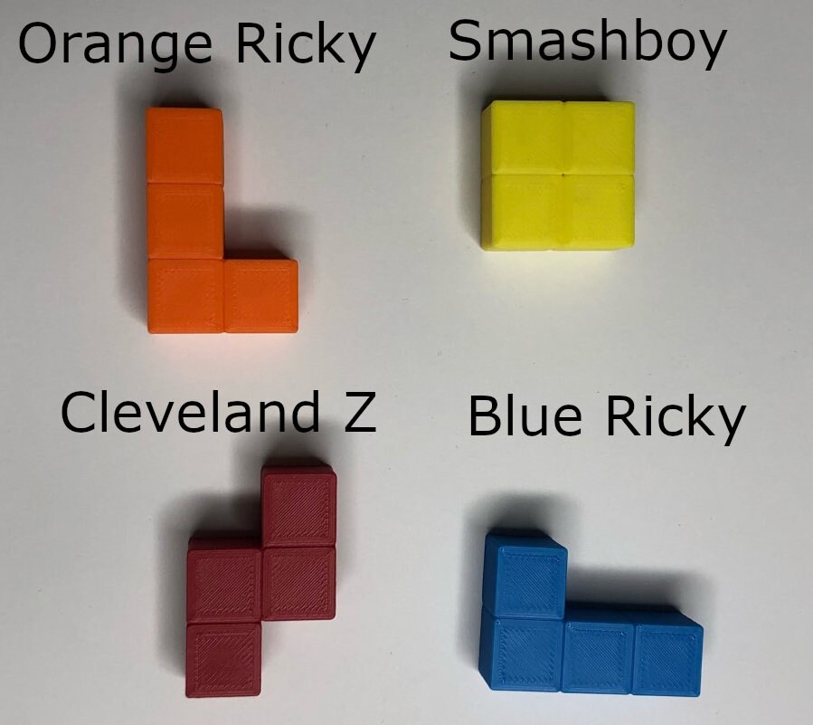 Tetris Fridge Magnets 3D Printed - Etsy