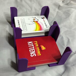 Draw and Discard Card Holders Flat V2 - 3D Printed - Etsy Australia