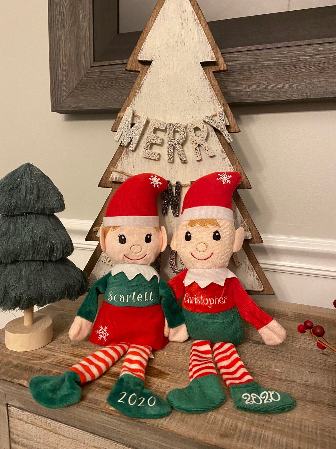 Personalized Elves - Etsy