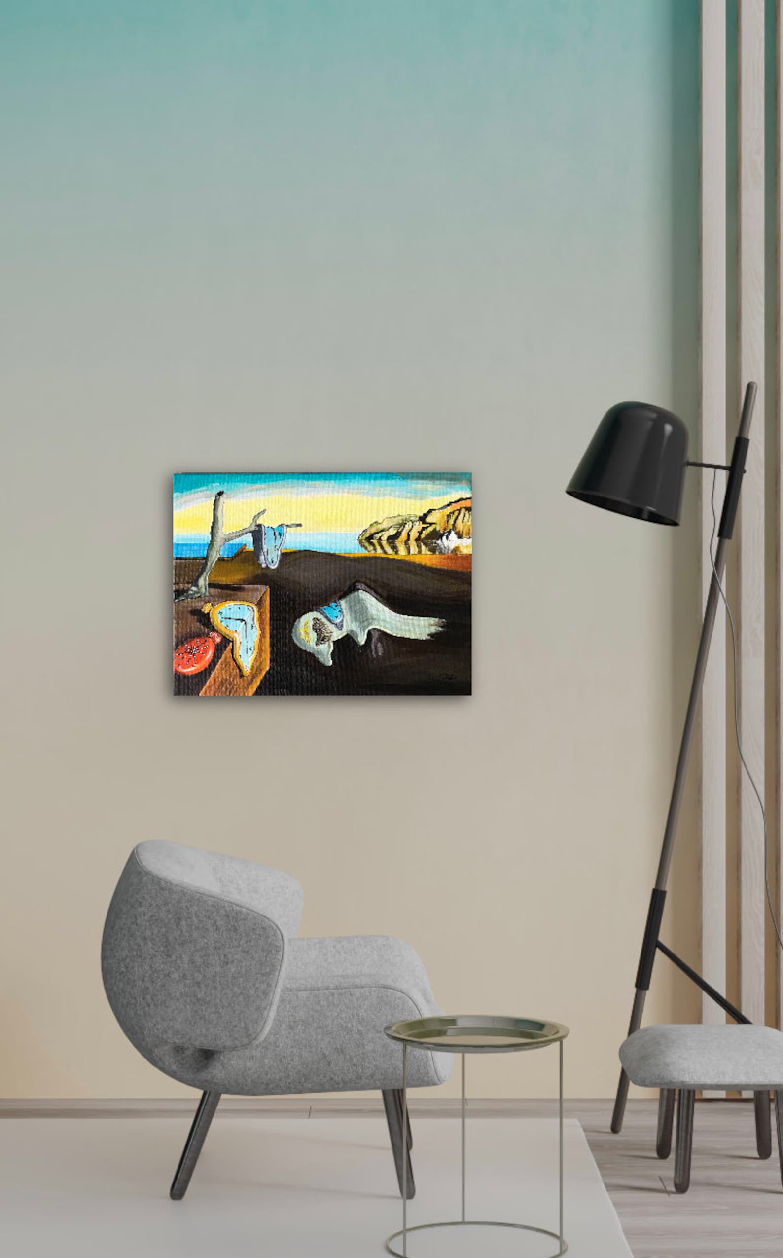 The Persistence of Memory - Famous MELTING CLOCKS by Dalí. Magical ...