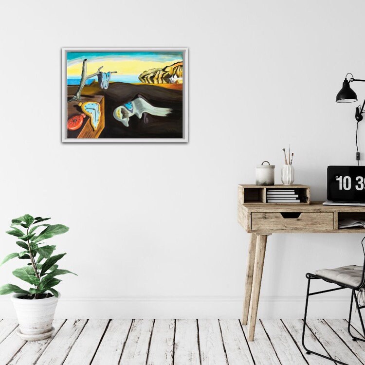 The Persistence of Memory - Famous MELTING CLOCKS by Dalí. Magical ...