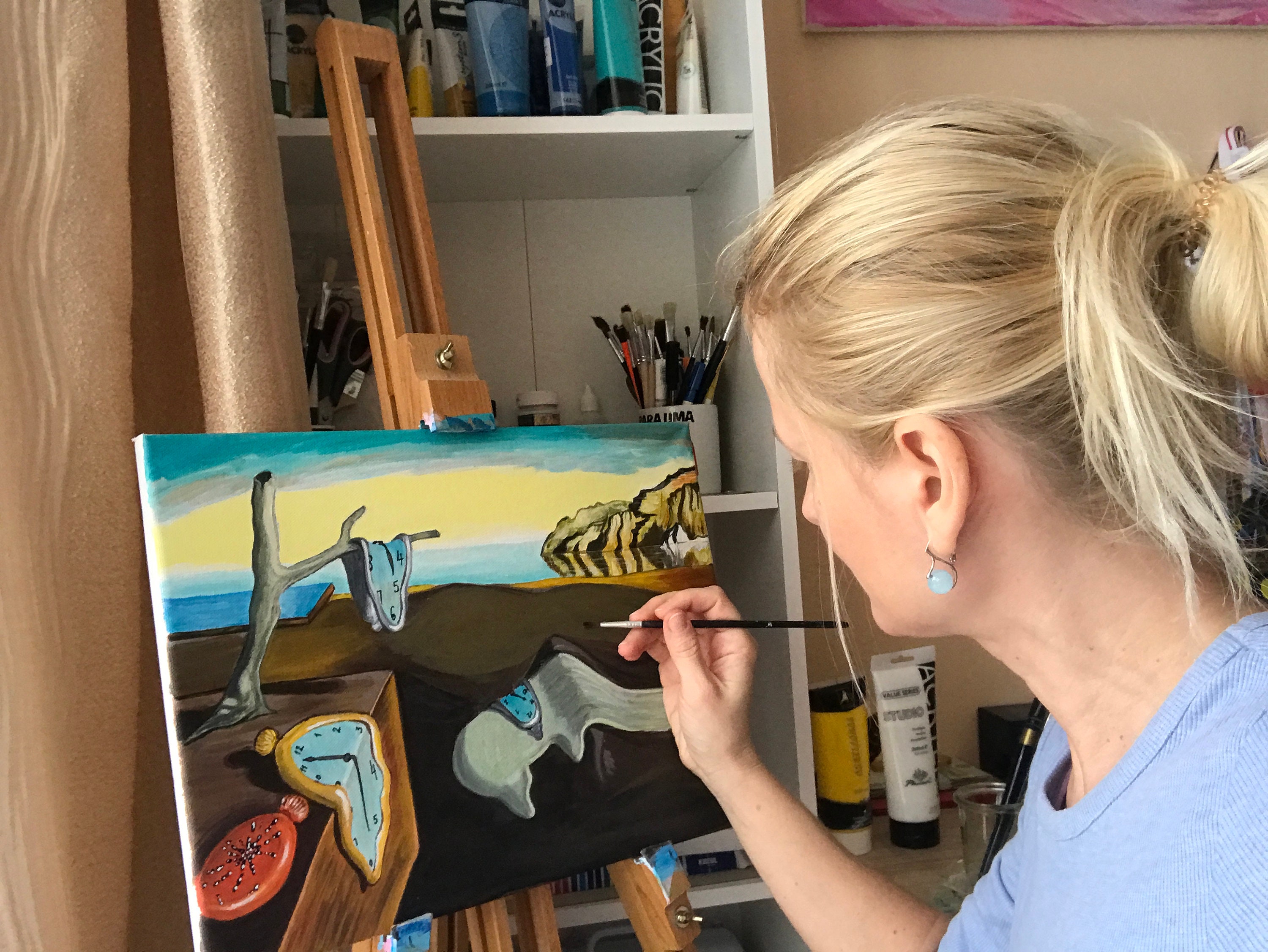 The Persistence of Memory - Famous MELTING CLOCKS by Dalí. Magical ...