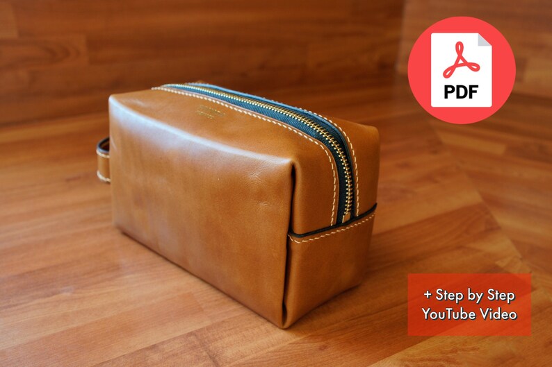 Dopp Kit PDF Pattern With How-to Video - Etsy